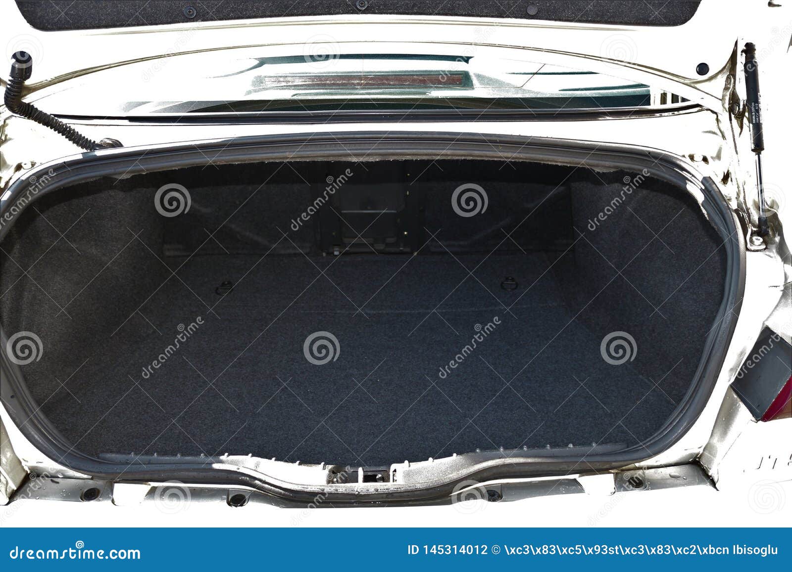 Empty Car Trunk. Luggage Space. Stock Photo - Image of trunk ...