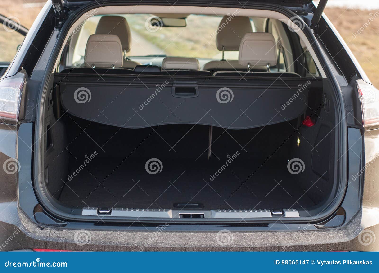 Empty car trunk stock image. Image of transportation - 88065147
