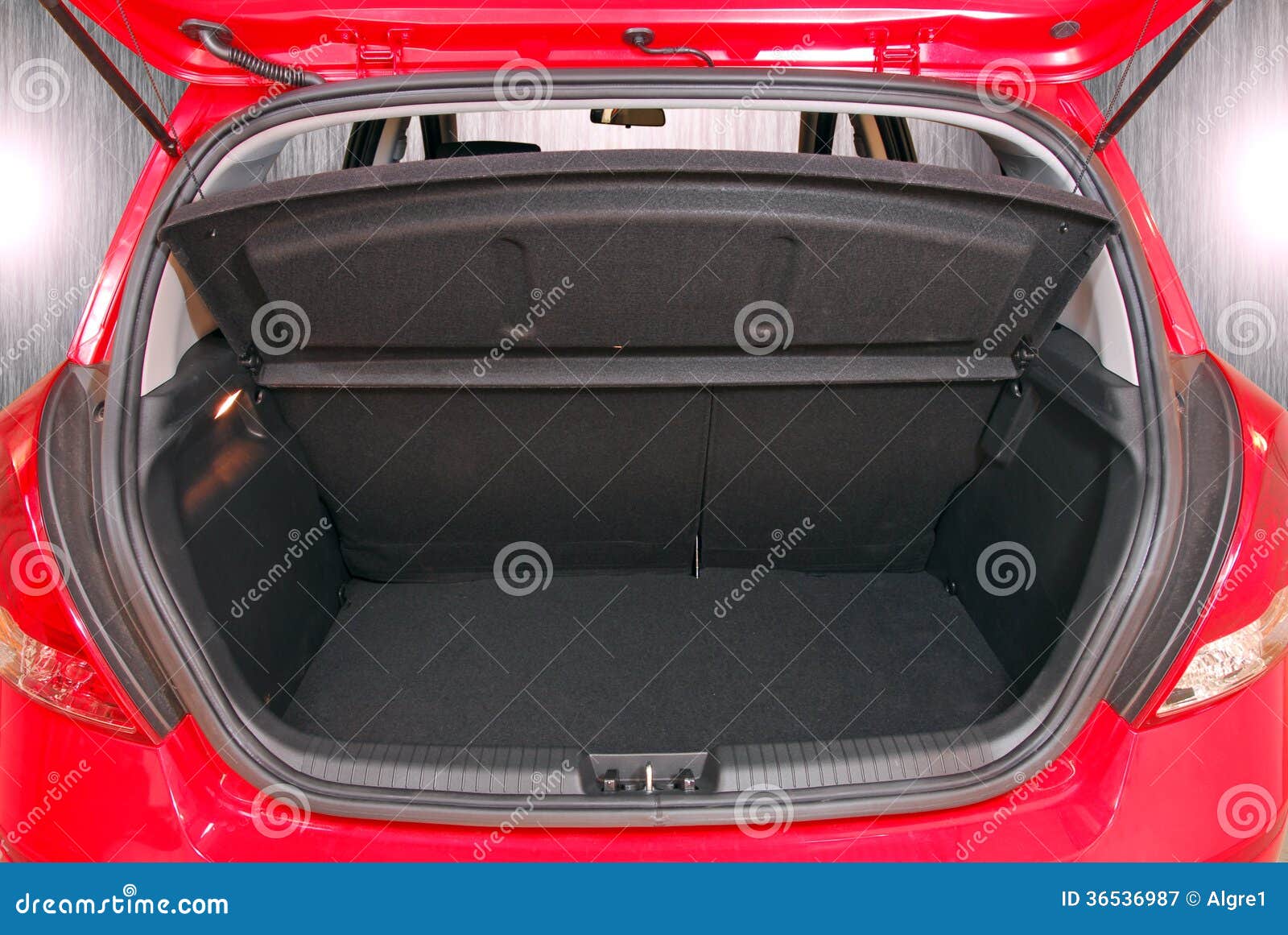 Empty car trunk stock image. Image of delivery, back - 36536987