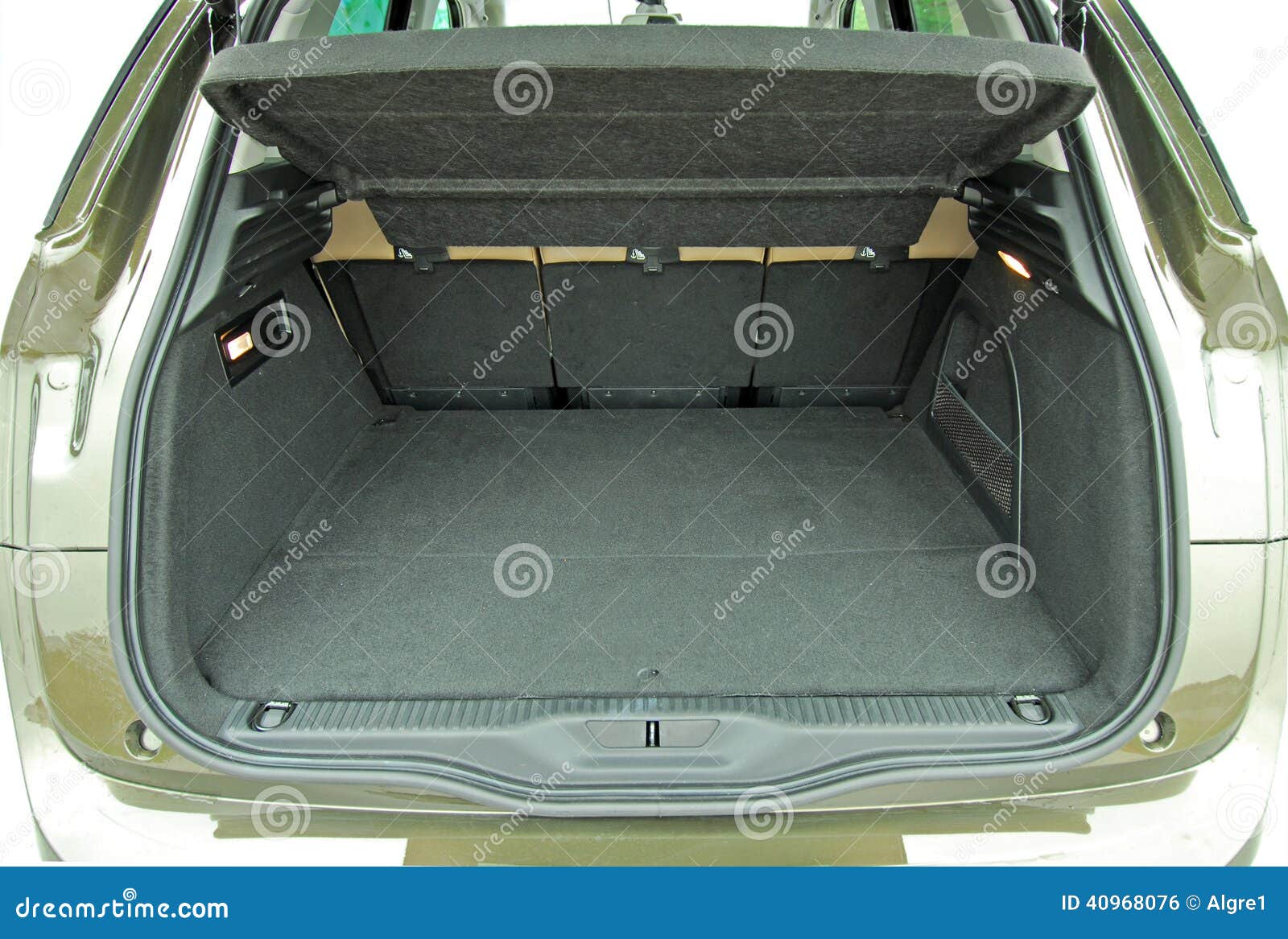 Empty car trunk stock photo. Image of luggage, automobile - 40968076