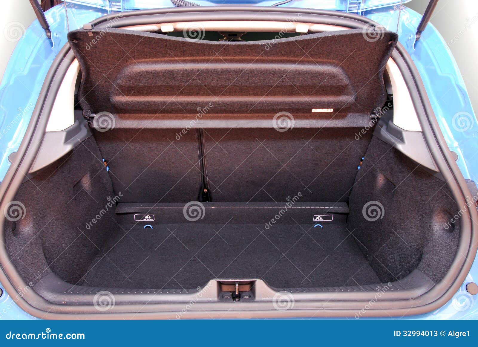 Empty car trunk stock image. Image of automobile, road - 32994013