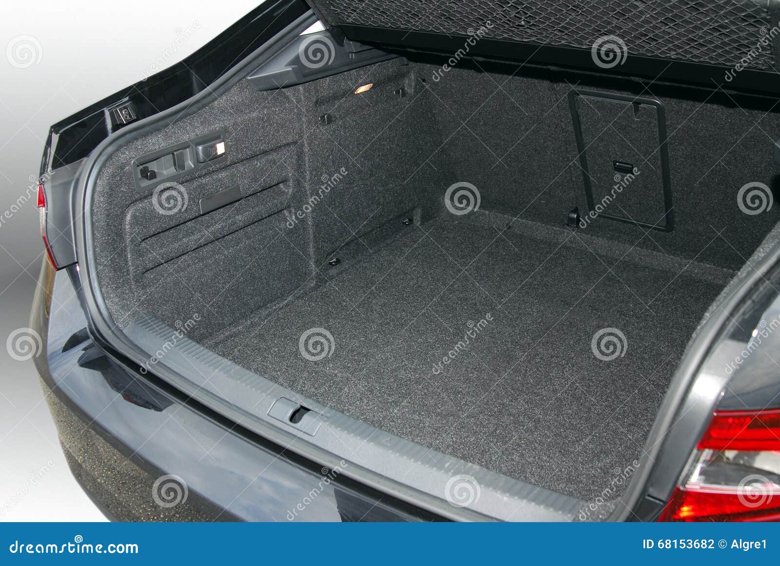 Empty car trunk stock photo. Image of travel, picnic - 68153682