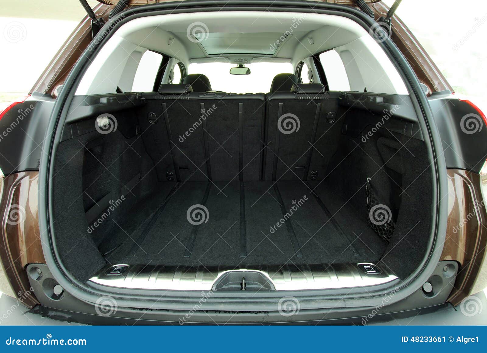 Empty car trunk stock image. Image of spare, drive, transport - 48233661