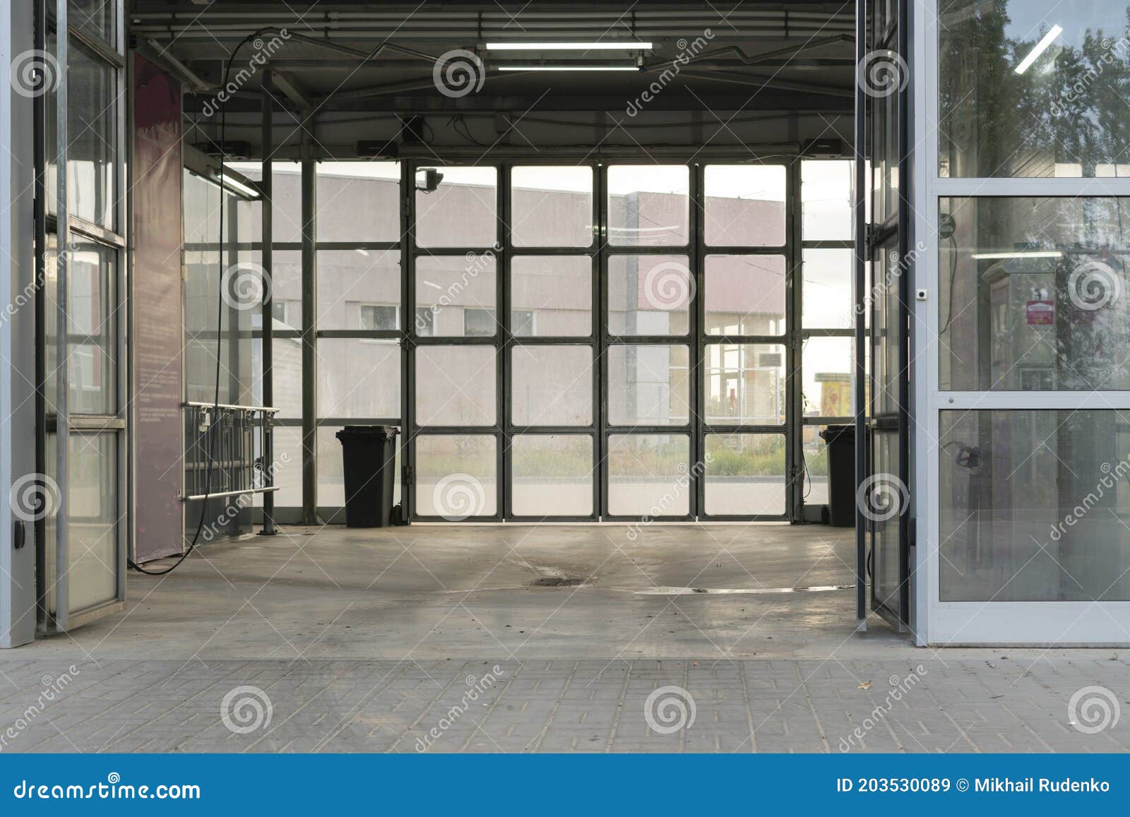 The Empty Car Wash Dock Garage Station Stock Image - Image of service ...