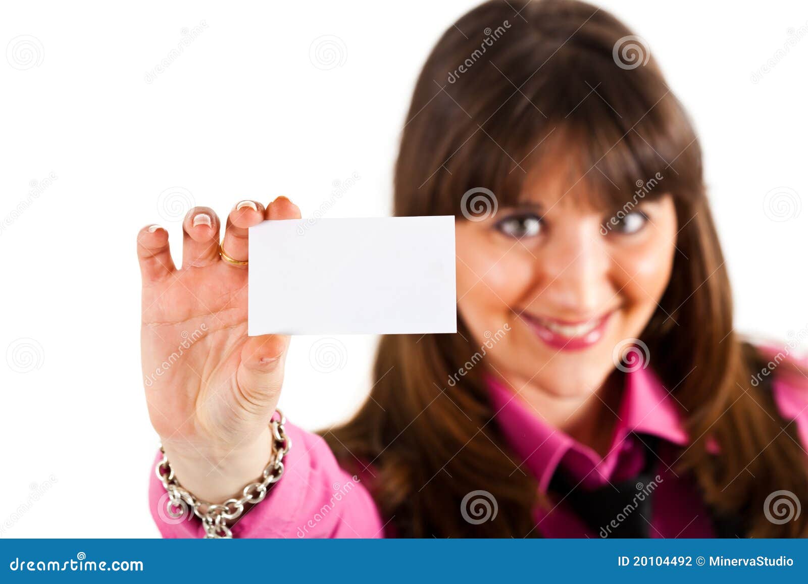 Empty card stock photo. Image of greeting, businesswoman - 20104492
