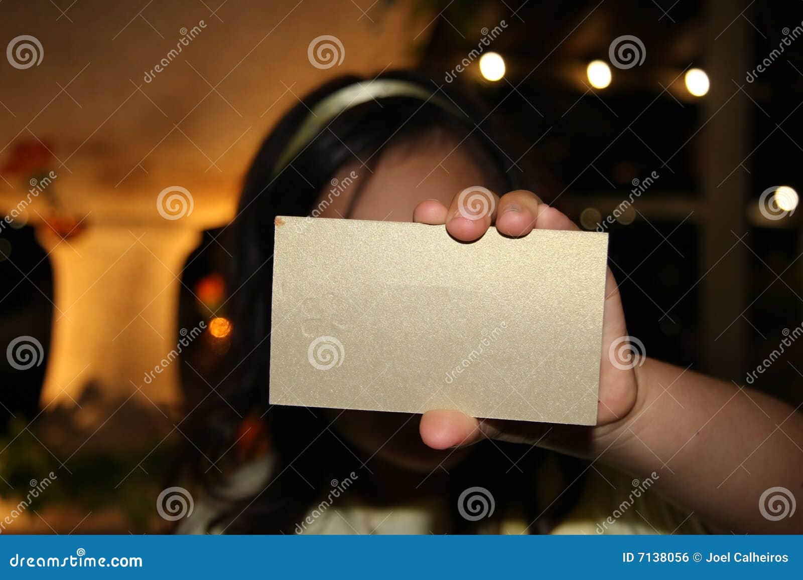 Empty card stock photo. Image of cheeky, happy, displaying - 7138056
