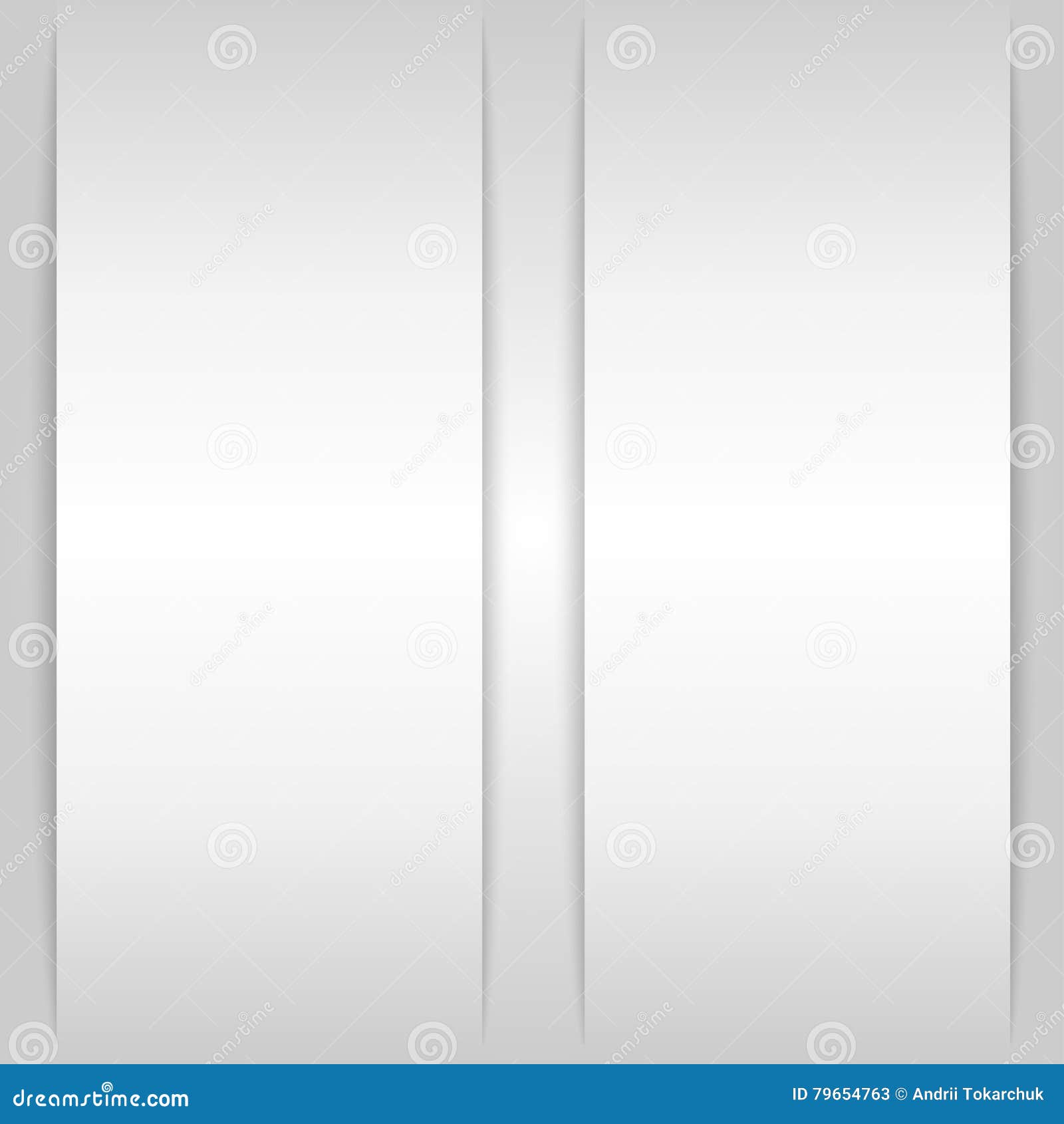 Empty Card Rectangle with Shadow for Design. Stock Vector ...