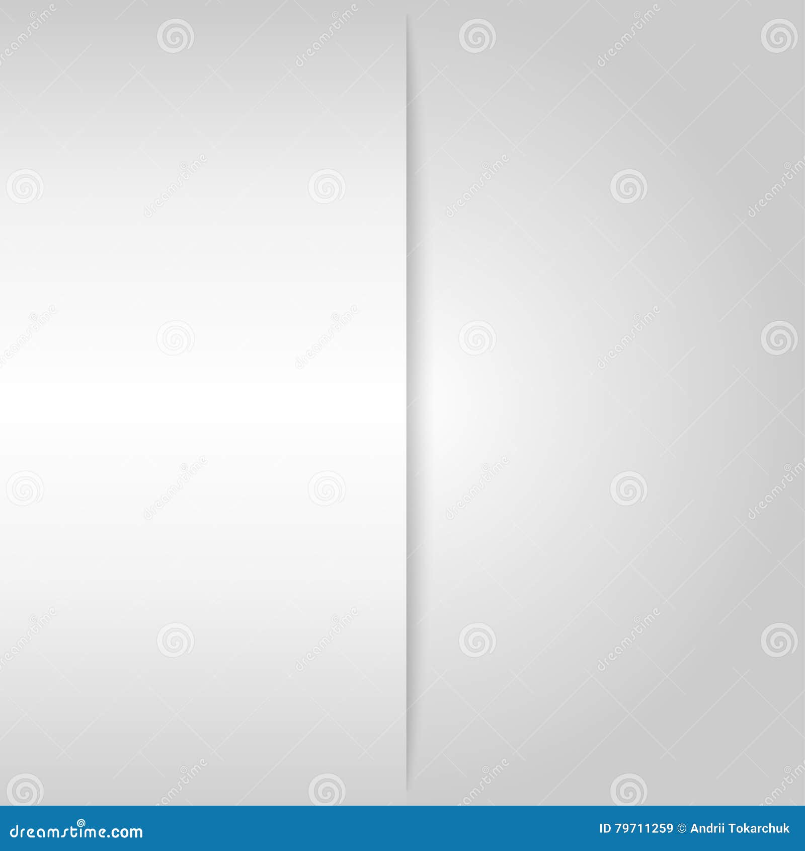 Empty Card Rectangle with Shadow for Design. Stock Vector ...