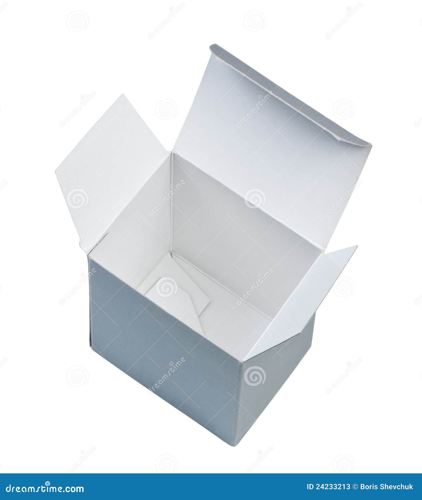 Empty cardboard box. stock image. Image of container - 24233213