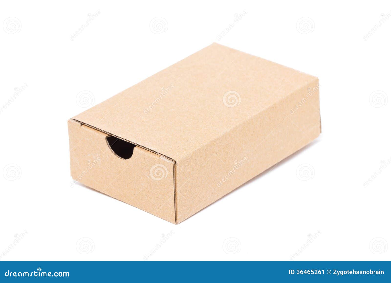 Empty Cardboard Box. stock image. Image of paper, cardboard - 36465261