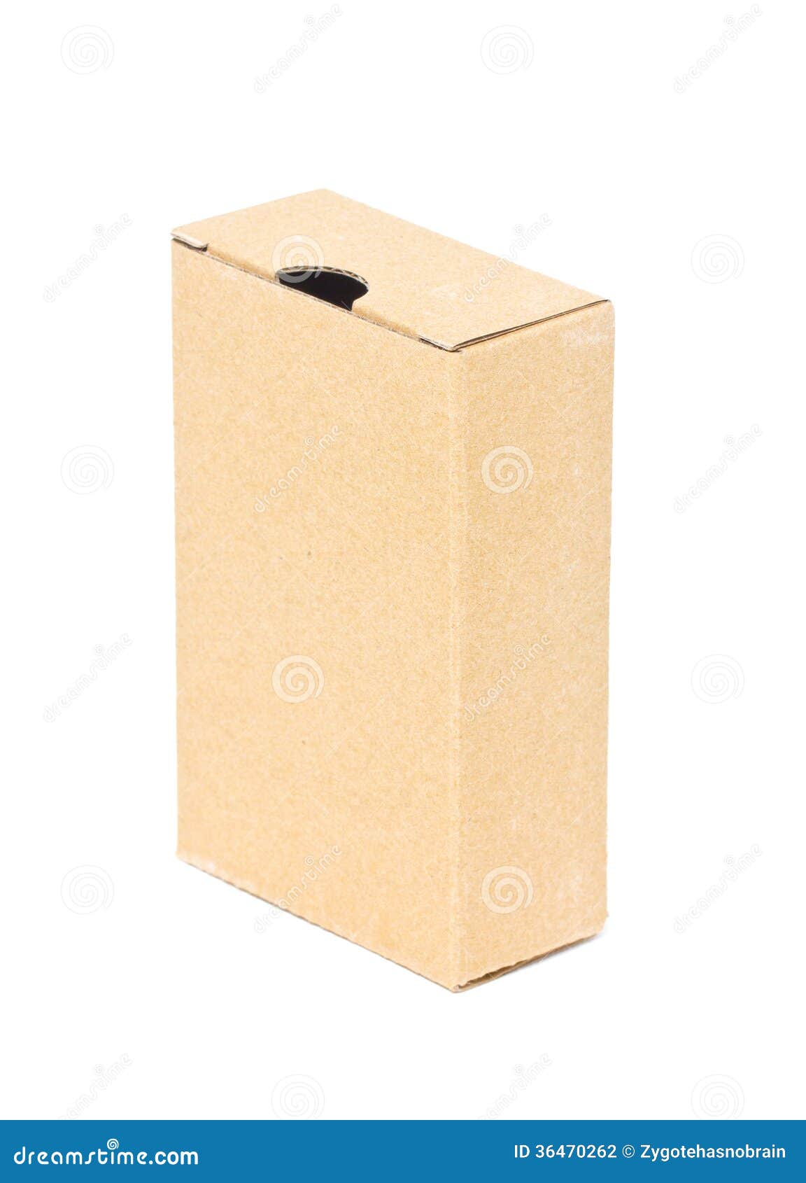 Empty Cardboard Box. stock photo. Image of delivery, boxes - 36470262
