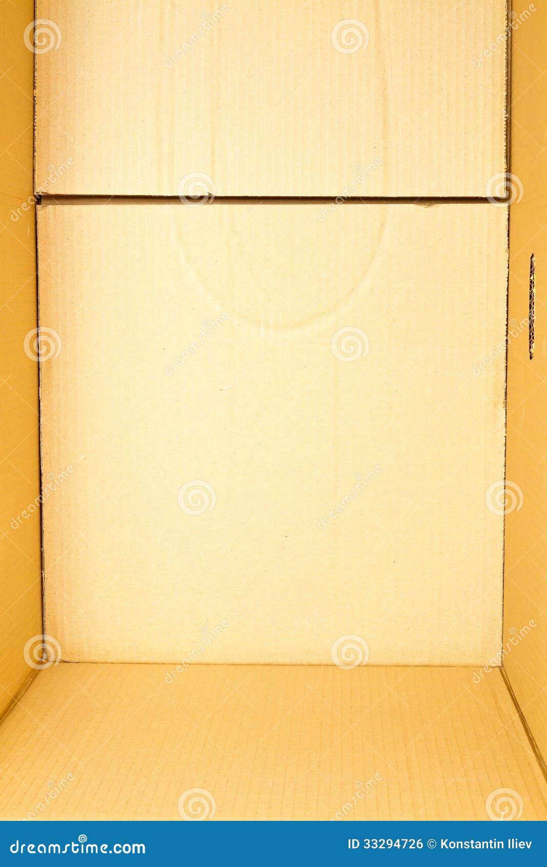 Empty cardboard box stock photo. Image of blank, background - 33294726