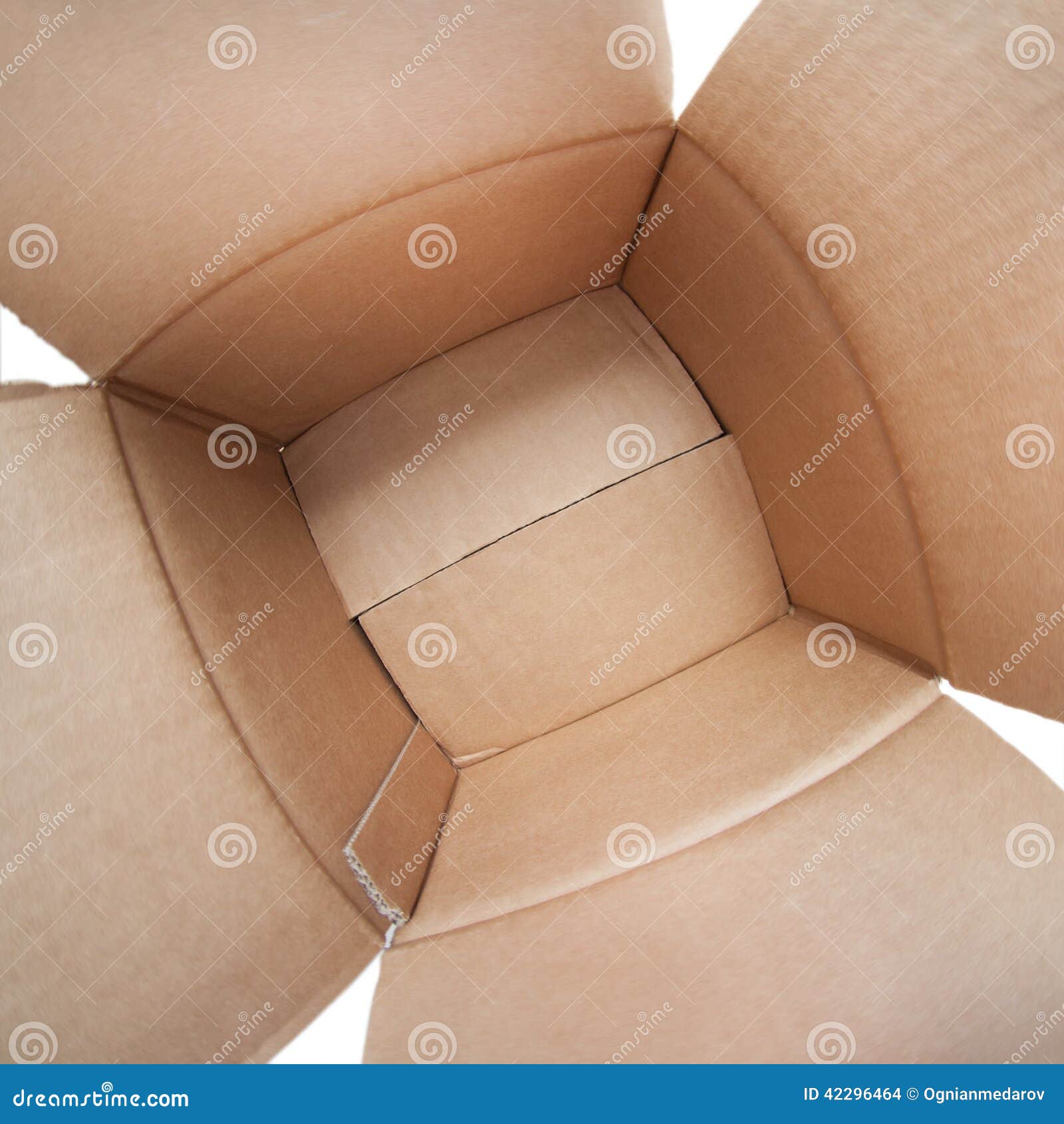 Empty Carton Box - Stock Photo Stock Photo - Image of gift, packaging ...