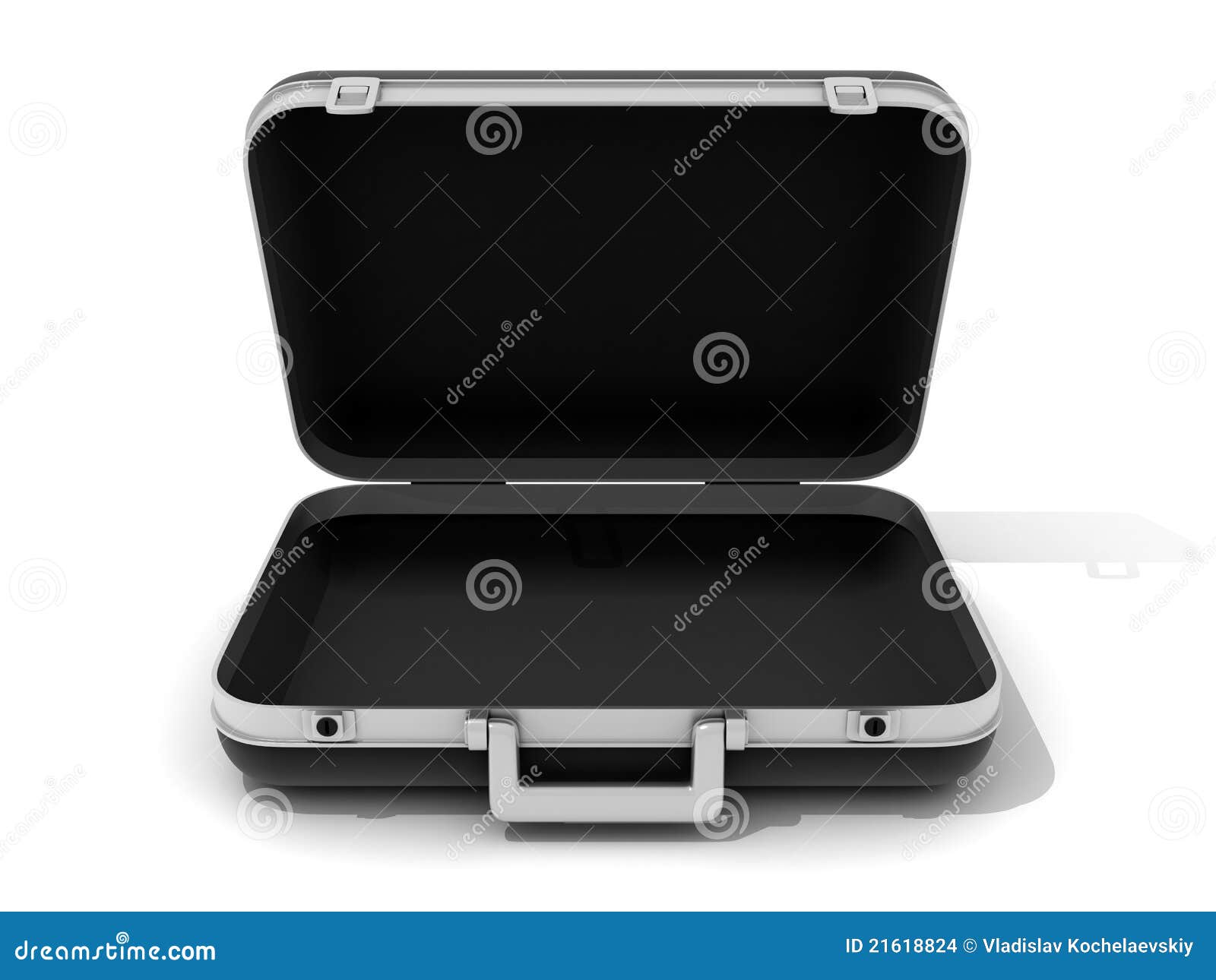 Empty case stock illustration. Illustration of suitcase - 21618824