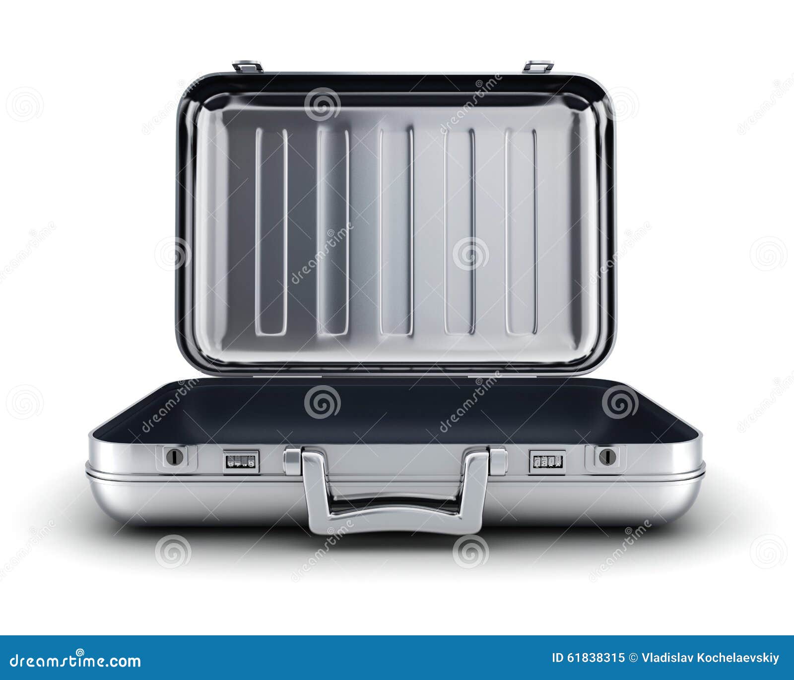 Empty case stock illustration. Illustration of steel - 61838315