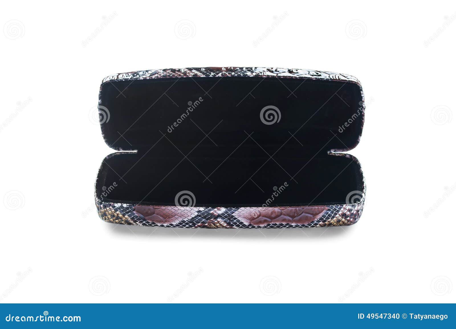 Empty case stock photo. Image of opened, object, style - 49547340