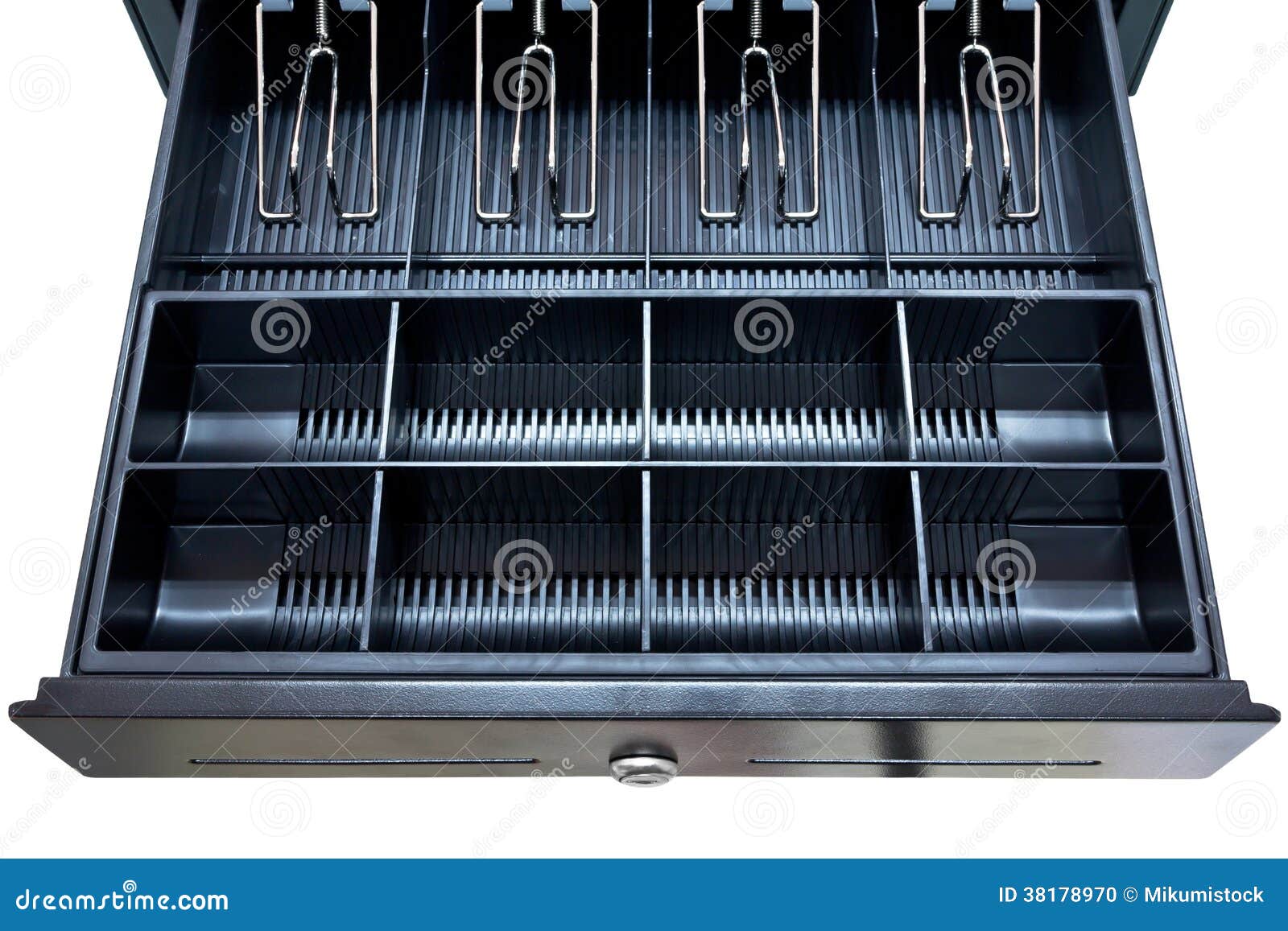 Empty Cash Register stock photo. Image of occupation - 38178970