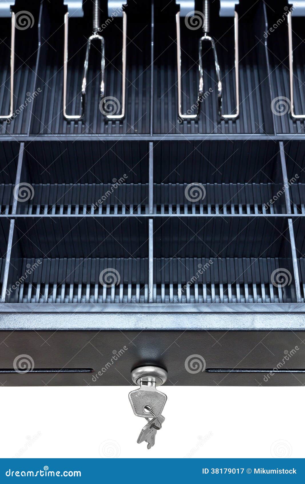 Empty Cash Register stock image. Image of coins, cash - 38179017