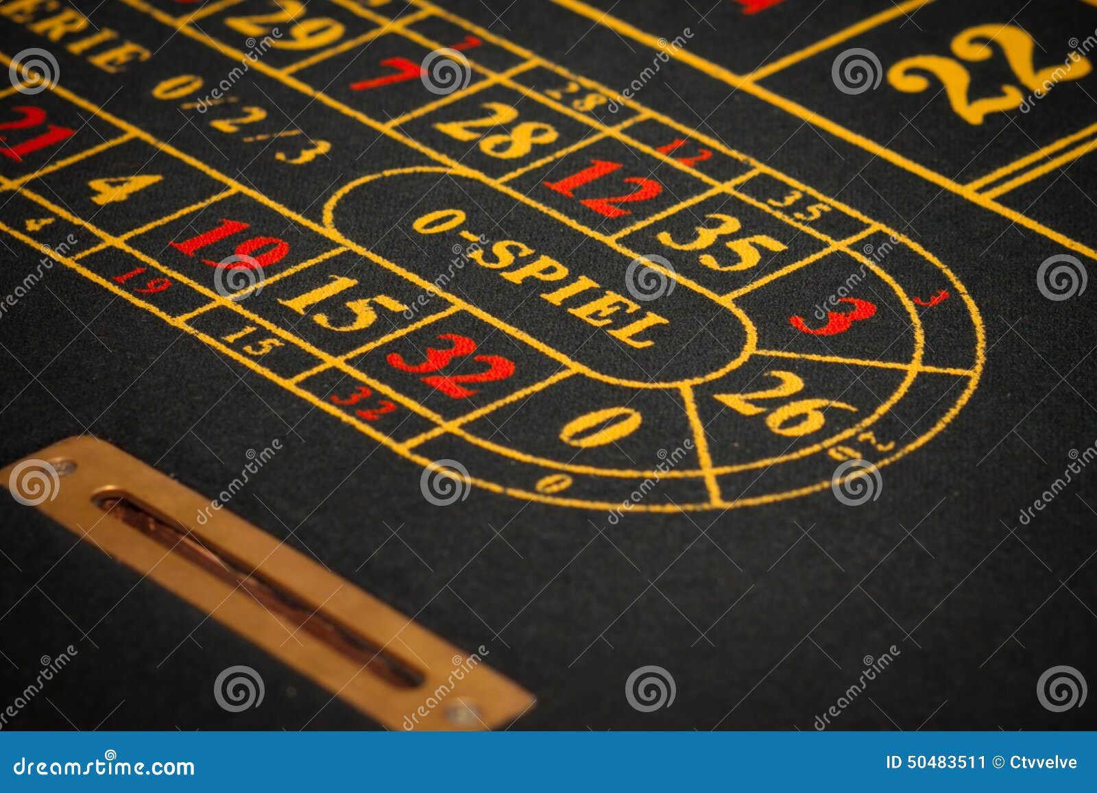 Empty casino table stock image. Image of objects, locations - 50483511