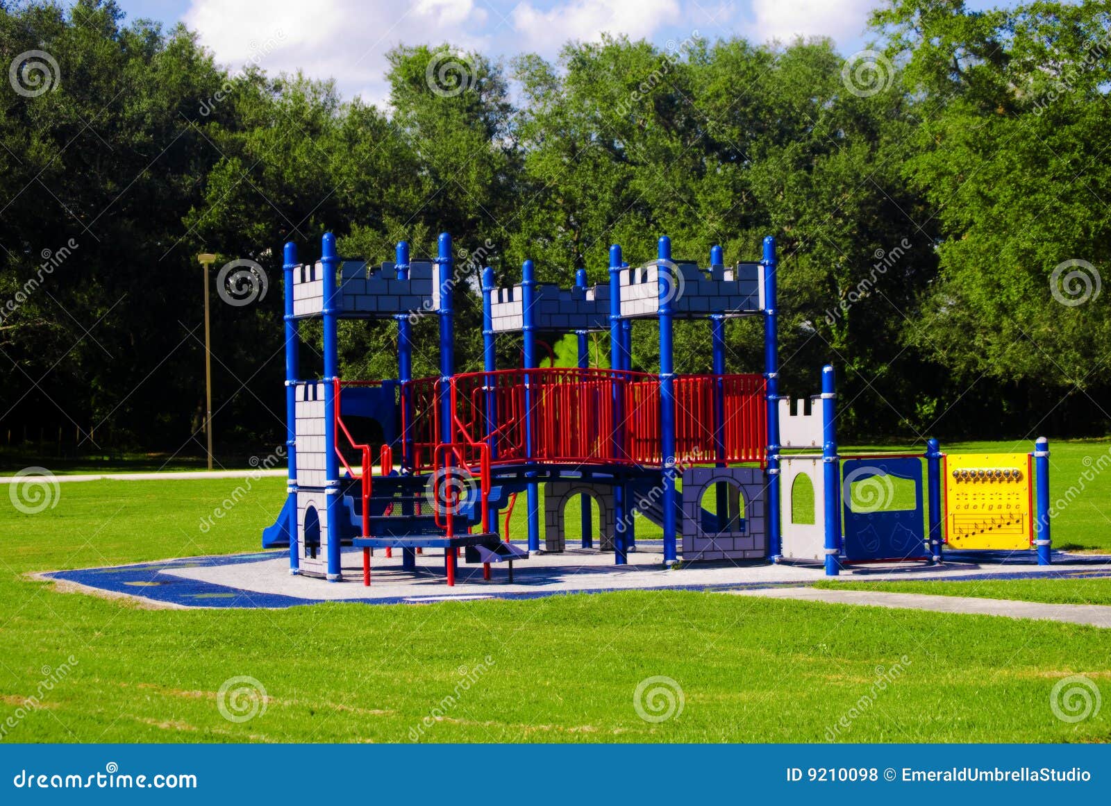 Empty Castle Playground stock photo. Image of child, desolate - 9210098