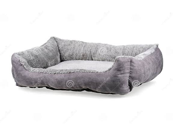 Empty cat (dog) bed stock image. Image of animal, isolated - 337523085