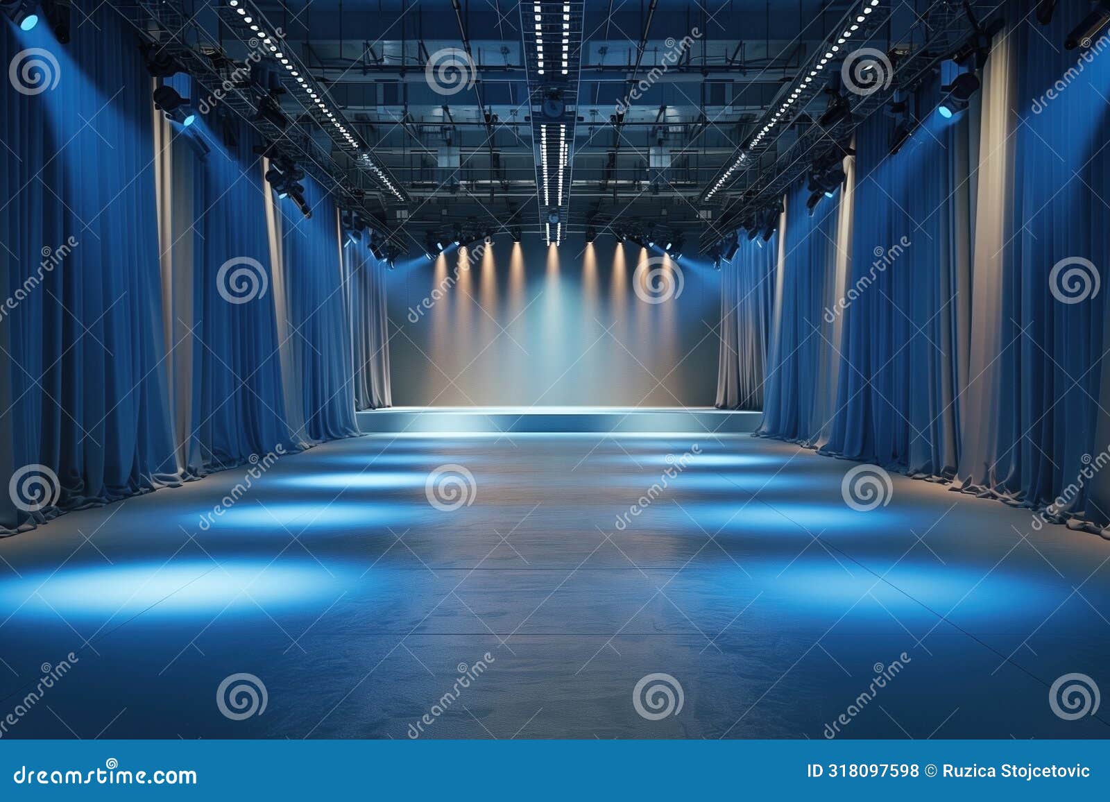 Empty Catwalk Royalty-Free Stock Photography | CartoonDealer.com #24942977