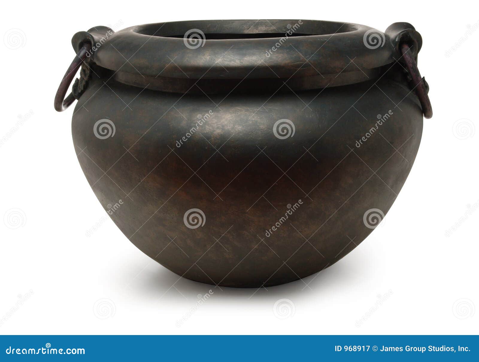Empty cauldron on white stock image. Image of brew, magic - 968917