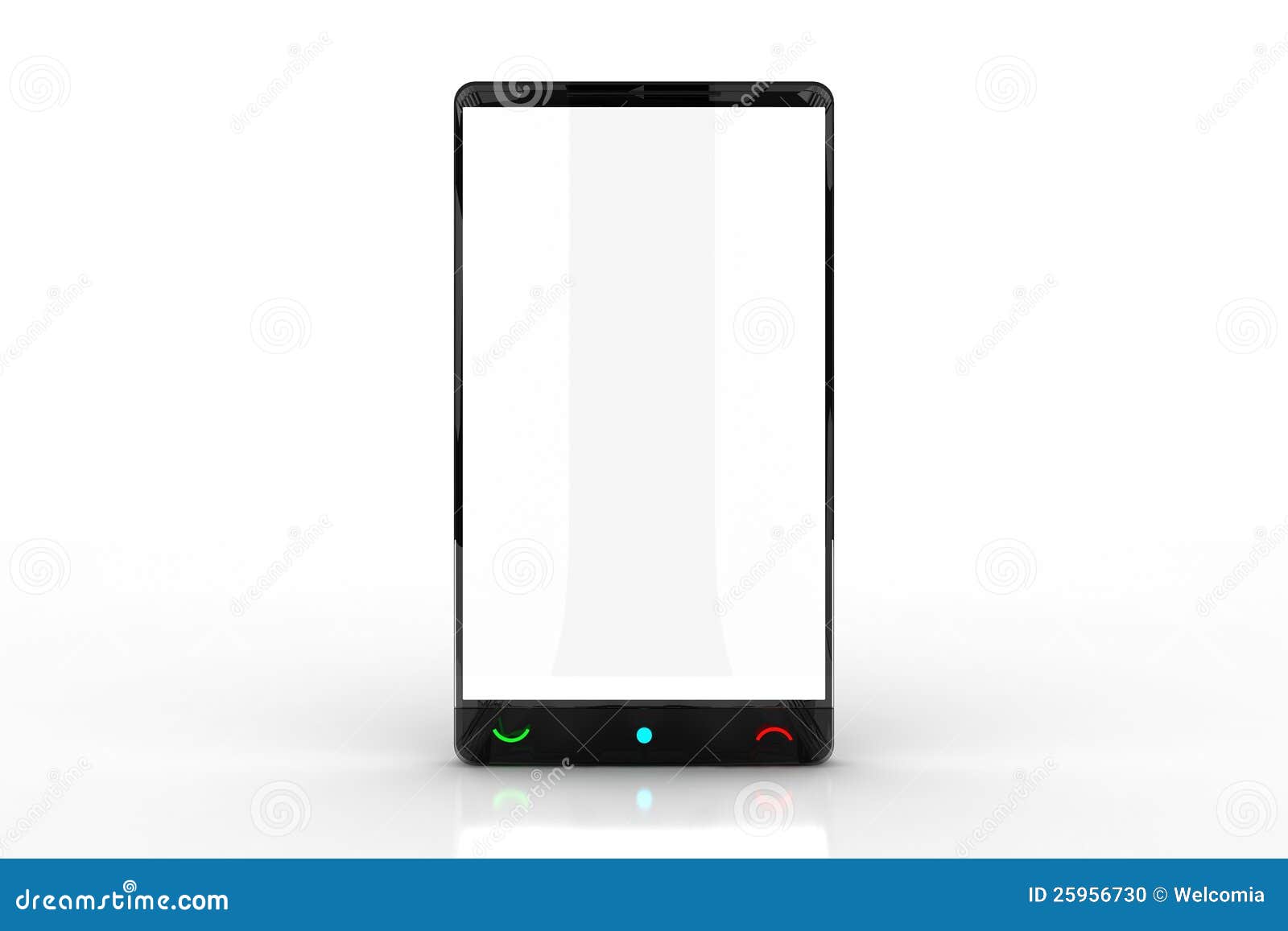 Empty Cell Phone Stock Photo - Image: 25956730