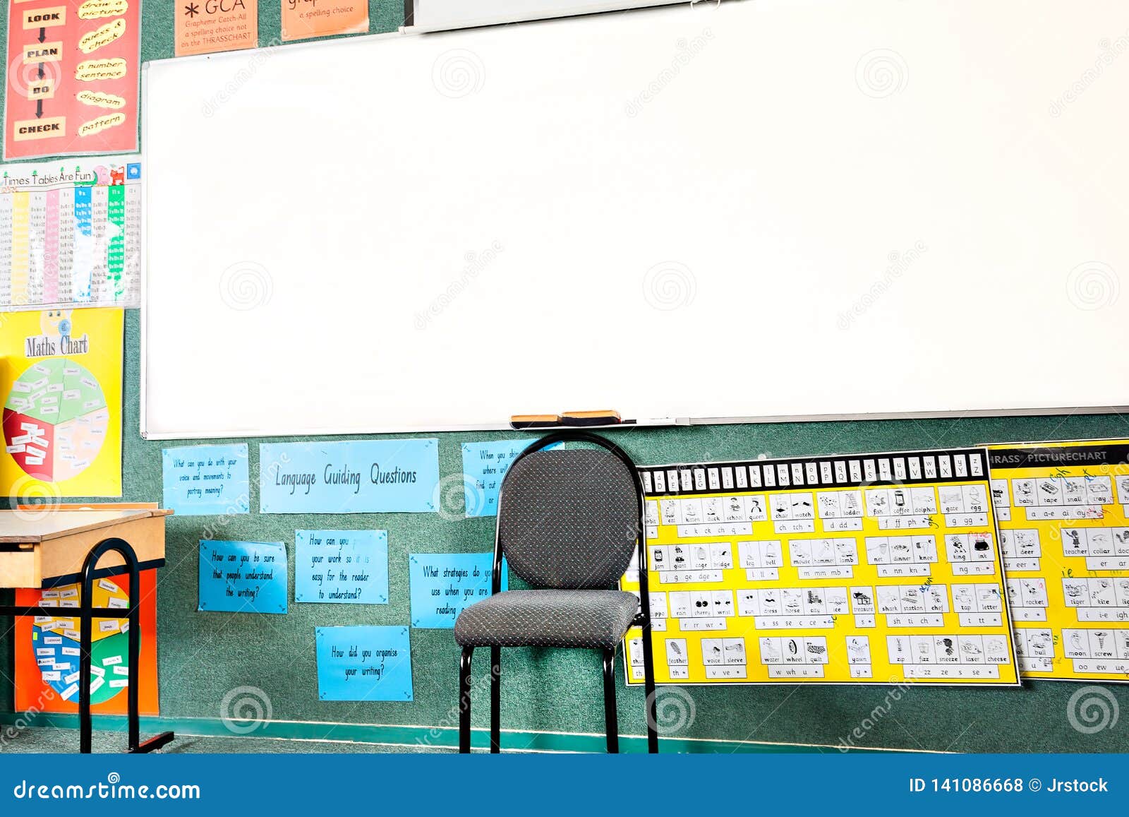 Empty Chair in a Classroom or Lab Stock Photo - Image of comfortable ...