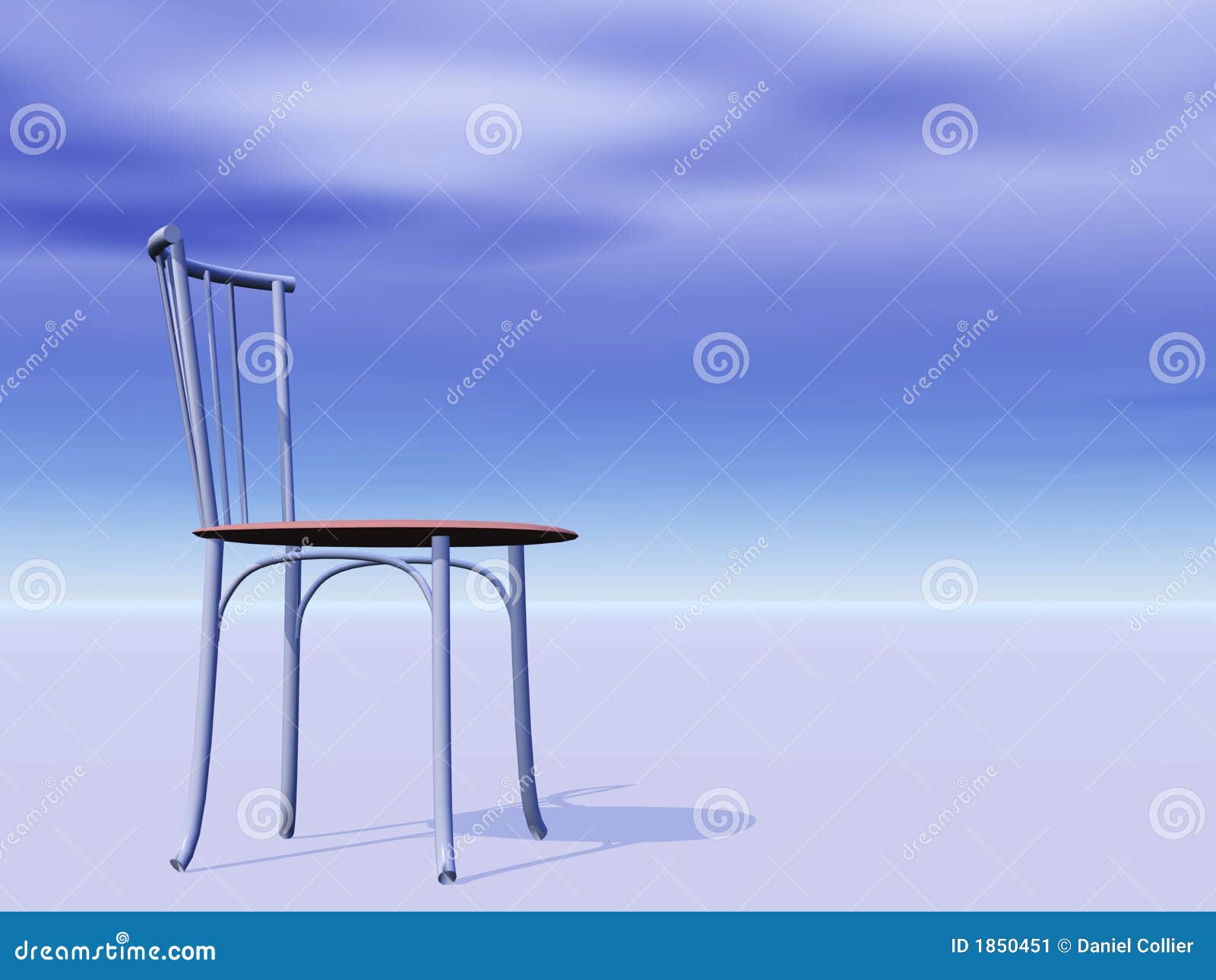 Empty Chair On Wall: 8k 3d Minimalist Art By Fernando Amorsolo Stock ...