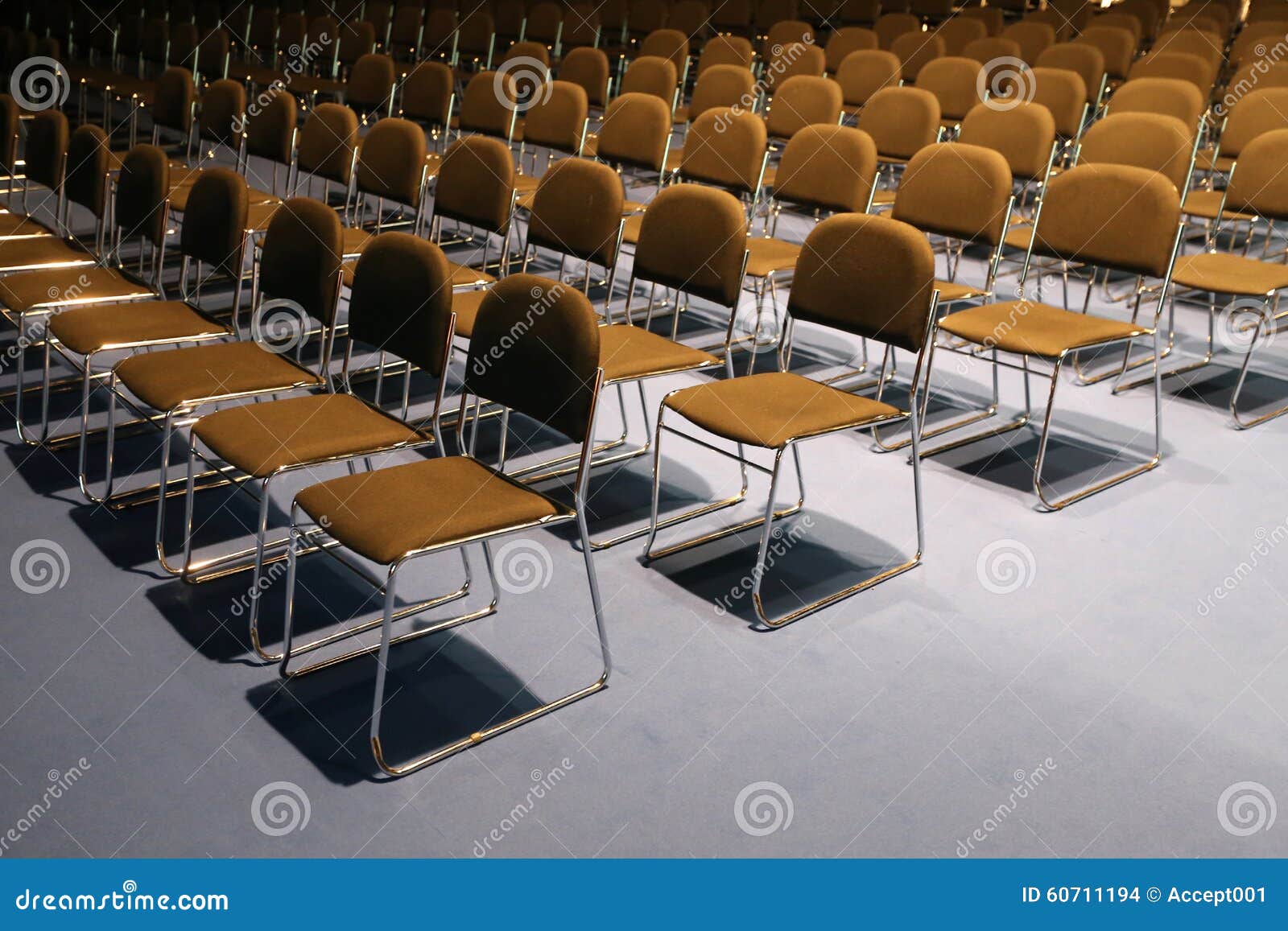 Empty Chairs of an Auditorium Stock Photo - Image of chairs, event ...