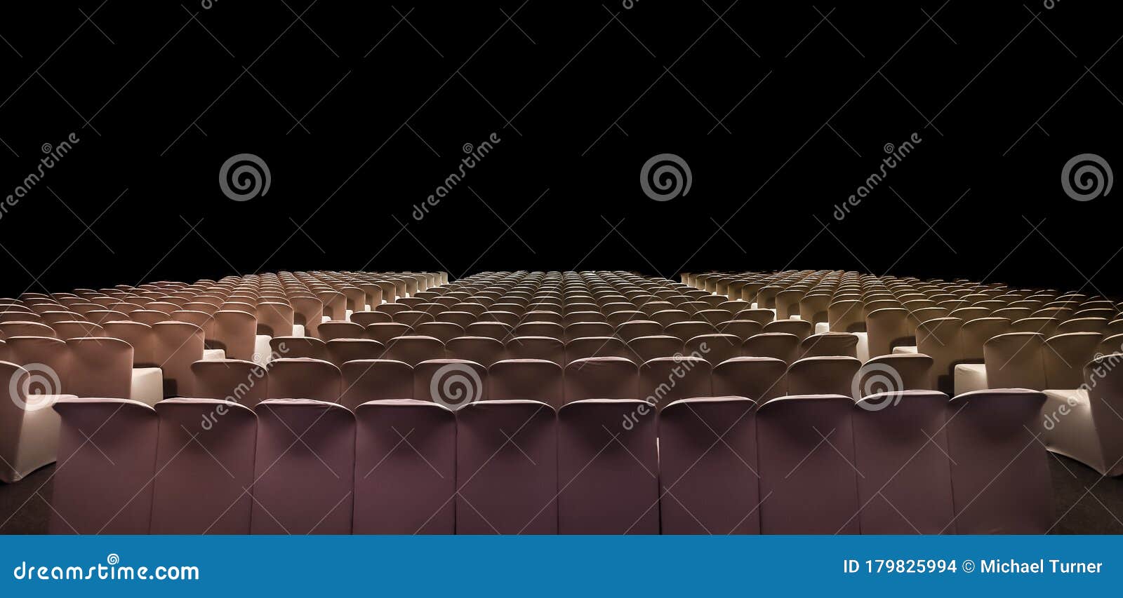 Empty Chairs in Large Conference Hall for Corporate Convention or ...