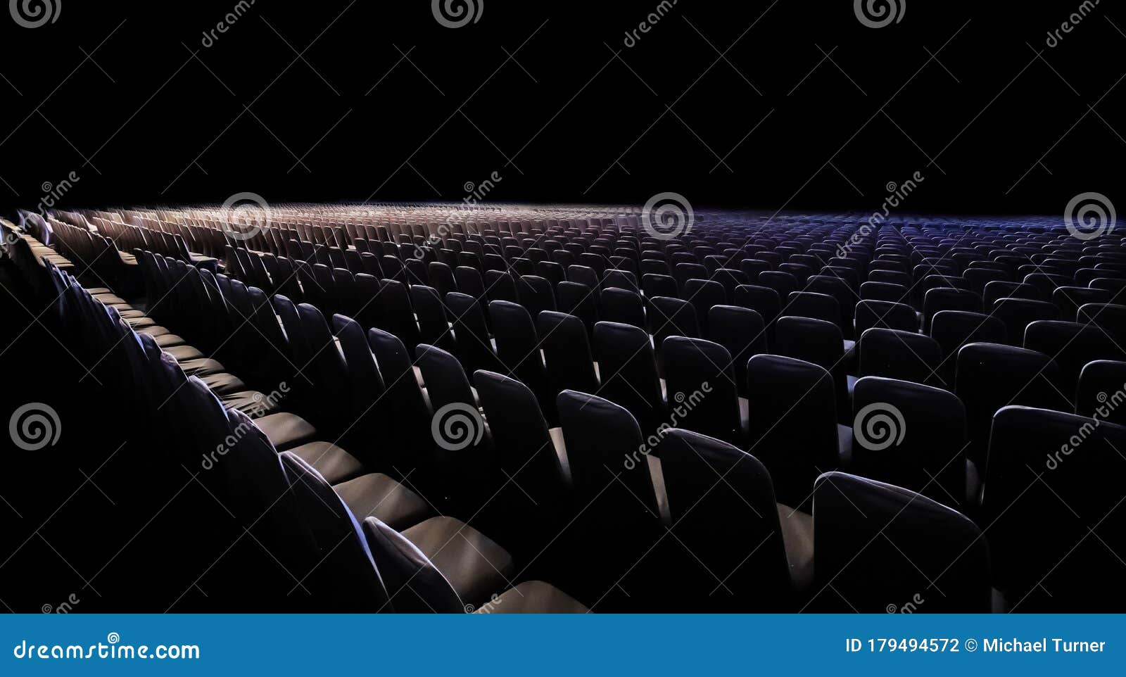 Empty Chairs in Large Conference Hall for Corporate Convention or ...