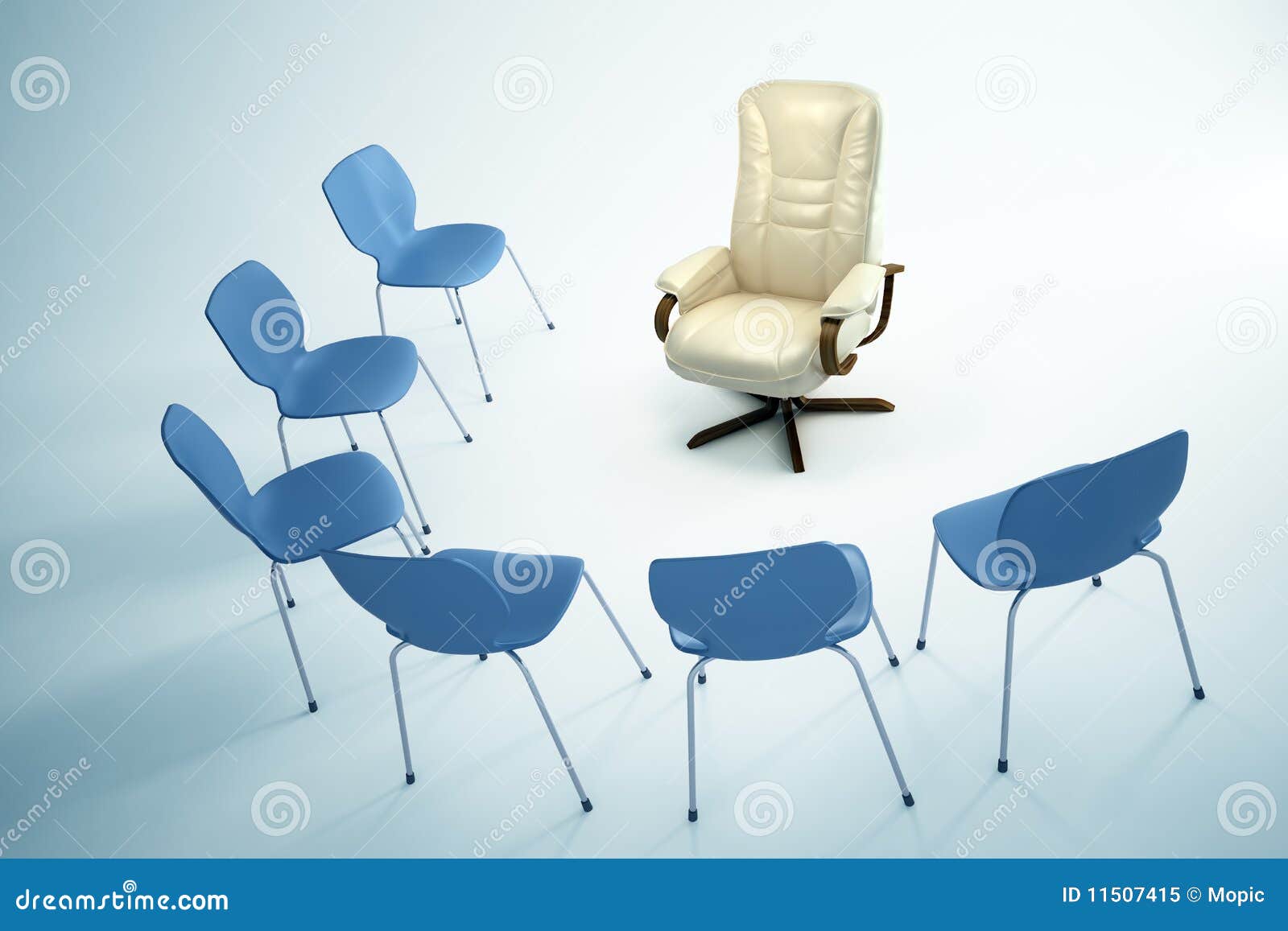 Leadership Concept, Light Shining Throughout A Trophy To A Red-chess ...