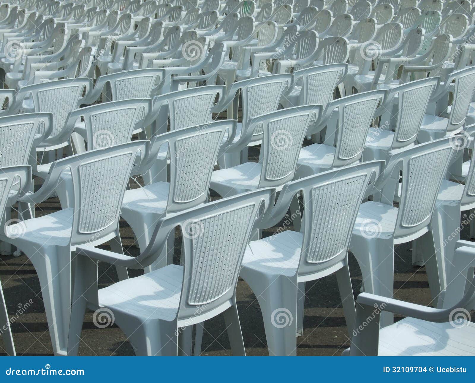 Empty chairs stock photo. Image of outing, numbered, group - 32109704