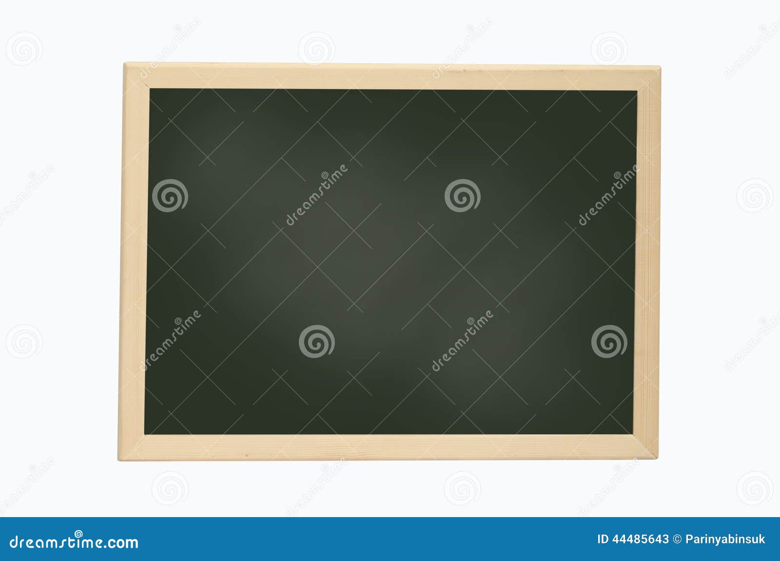 Empty Chalk Board stock image. Image of background, draw - 44485643
