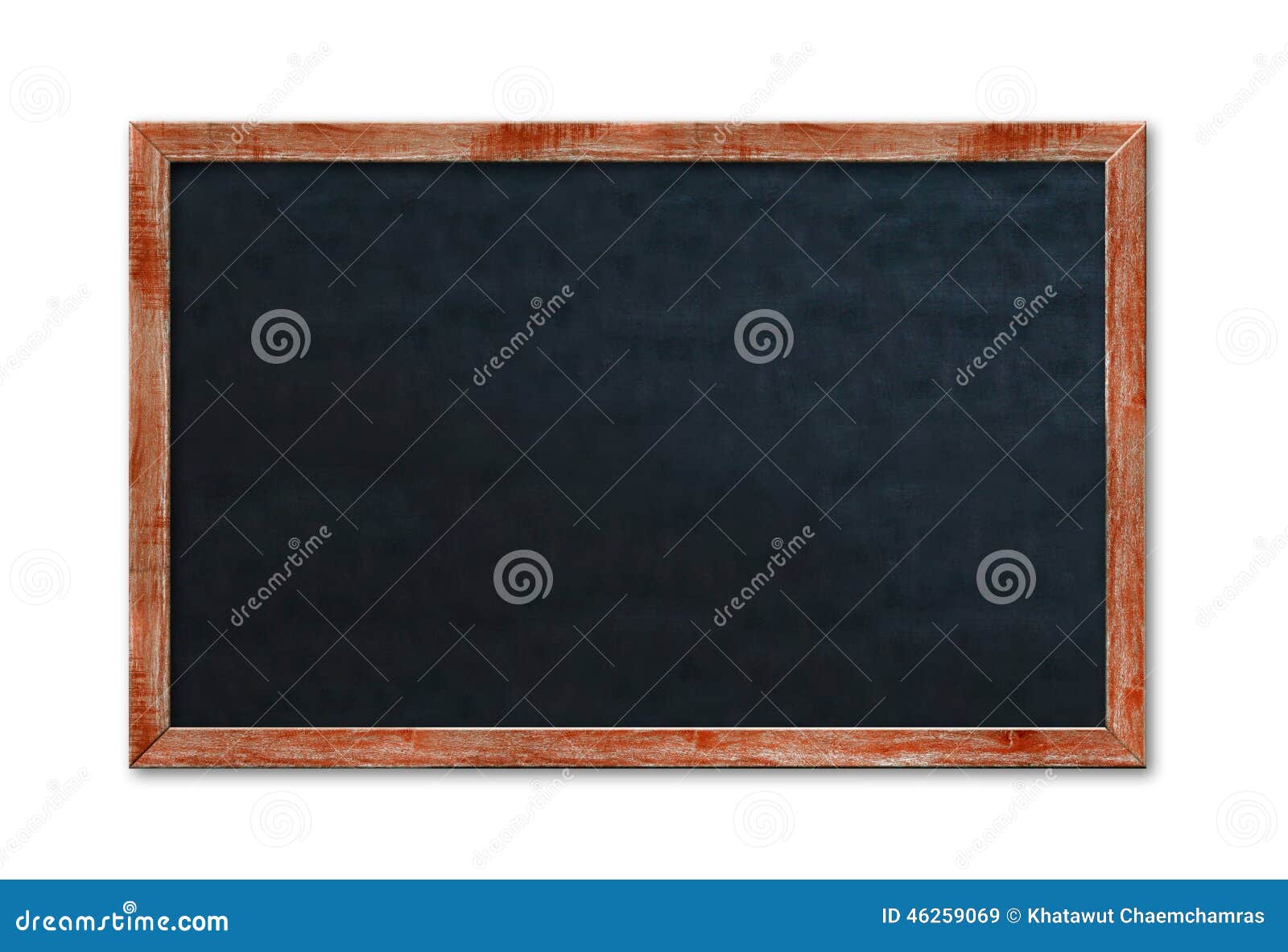 Empty Chalk Board stock image. Image of text, board, presentation ...