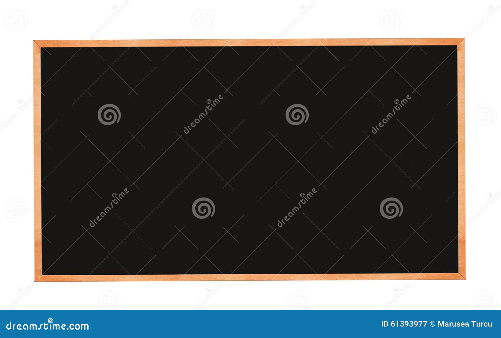 Empty Chalk Board stock image. Image of blackboard, class - 61393977