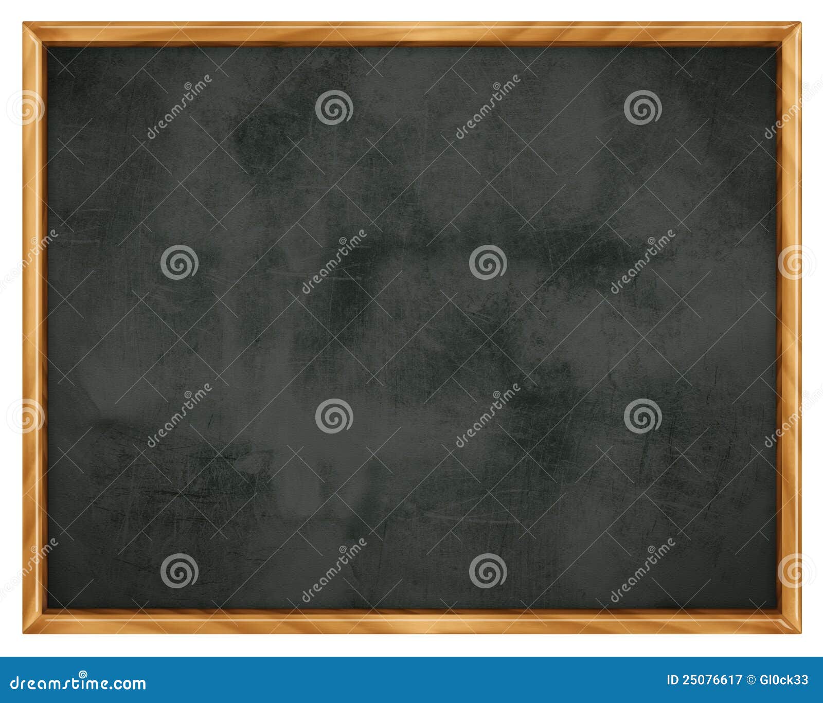 Empty chalkboard stock illustration. Illustration of empty - 25076617