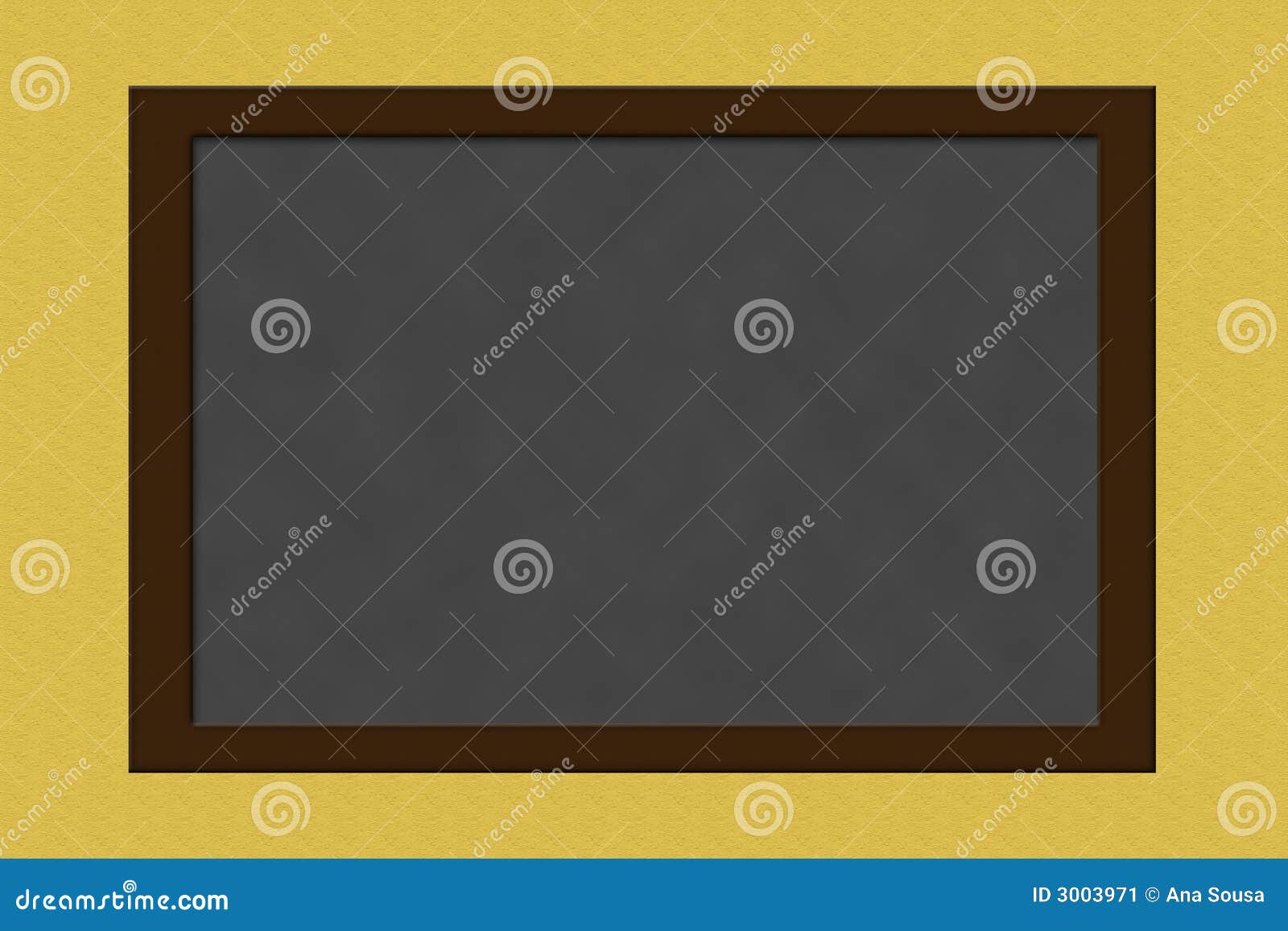 Empty Chalkboard Picture. Image: 3003971