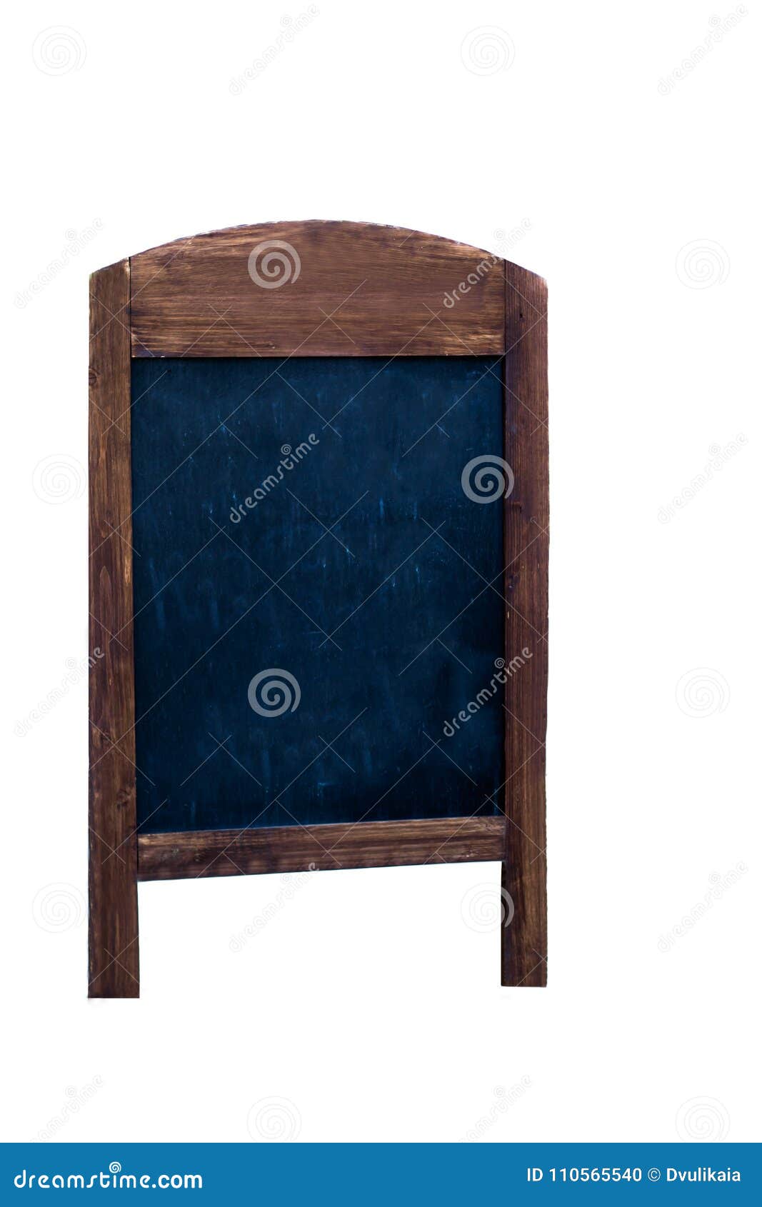 Empty chalkboard stock photo. Image of wood, space, wooden - 110565540