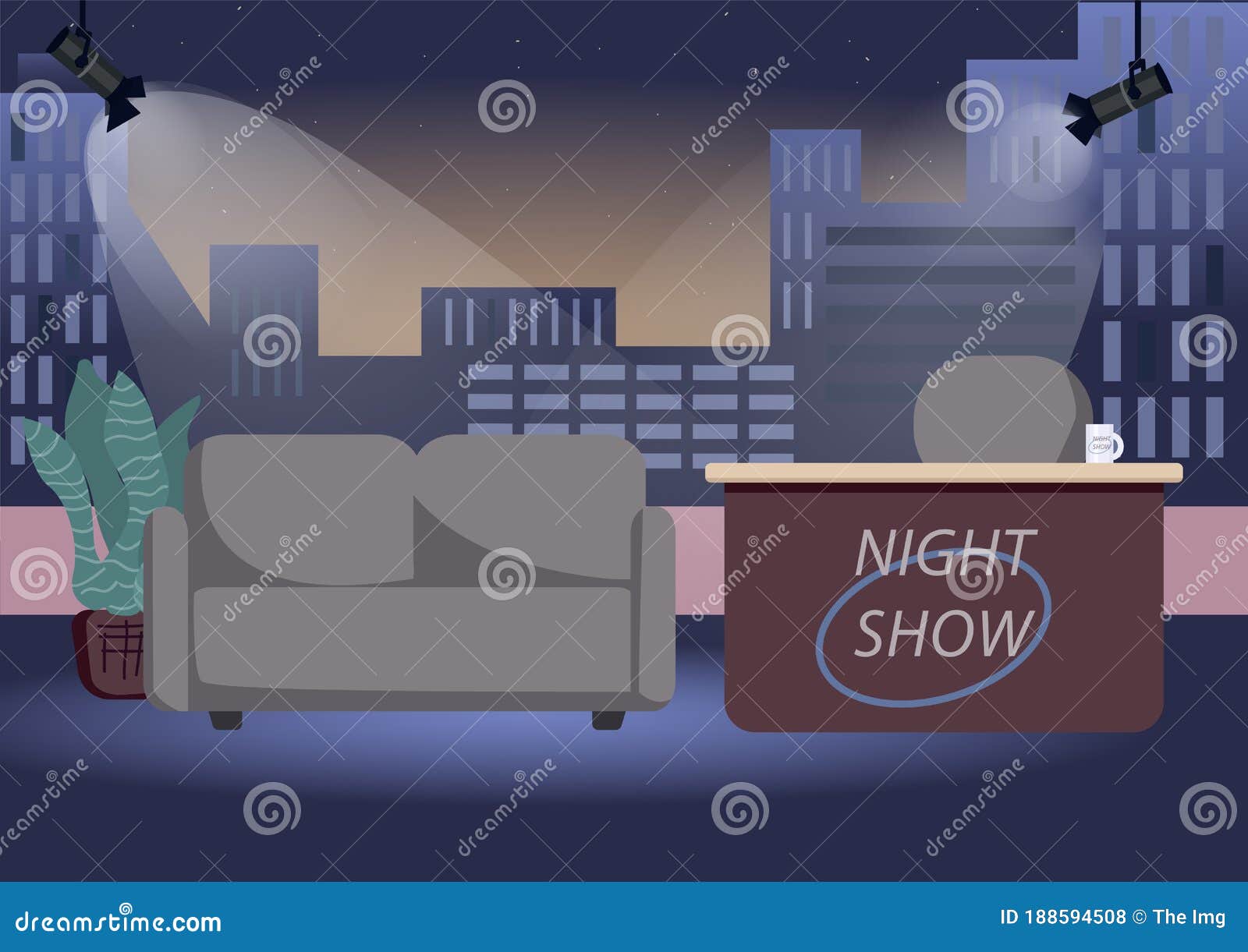 Talk Show Background