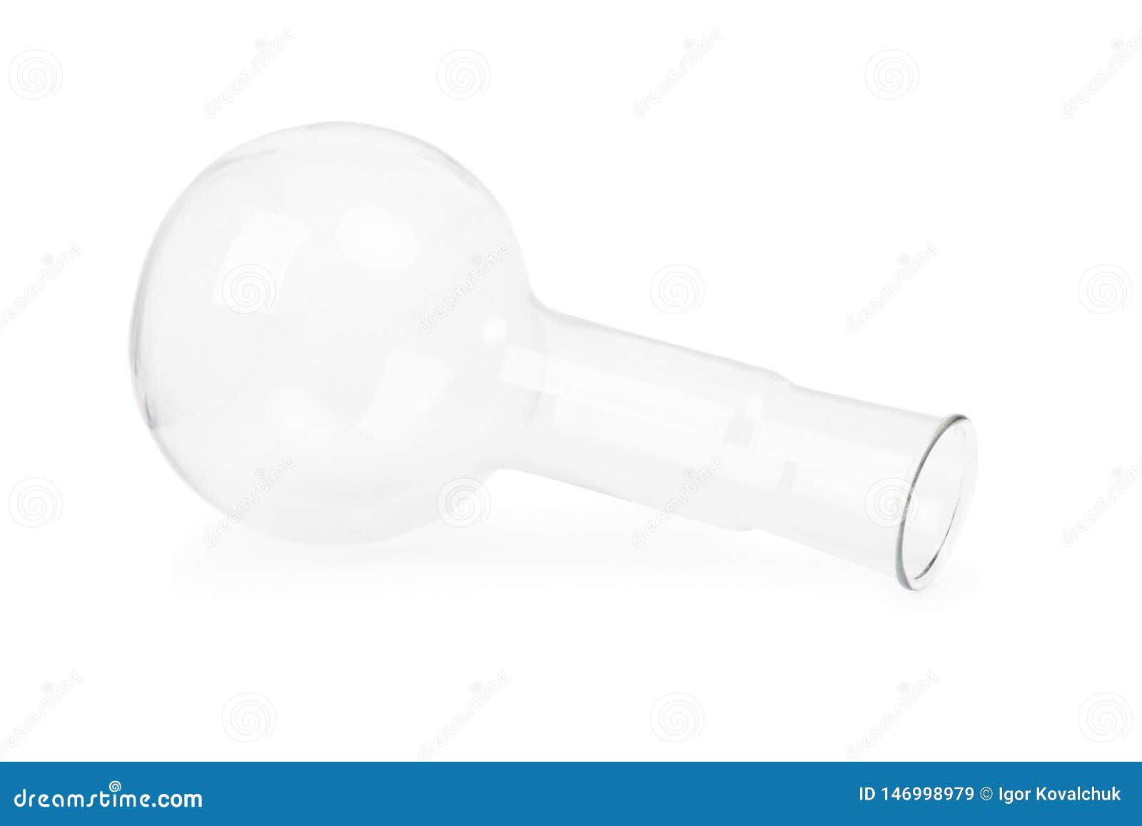 Empty Chemical Glass Laboratory Flask Stock Image - Image of discovery ...