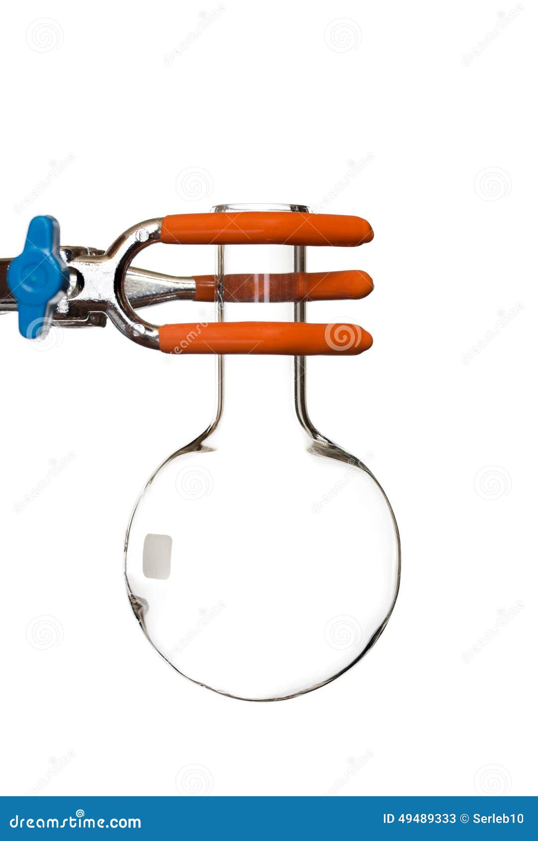 Round Bottom Flask With Glass Droper For Advance Chemical Synthesis In ...