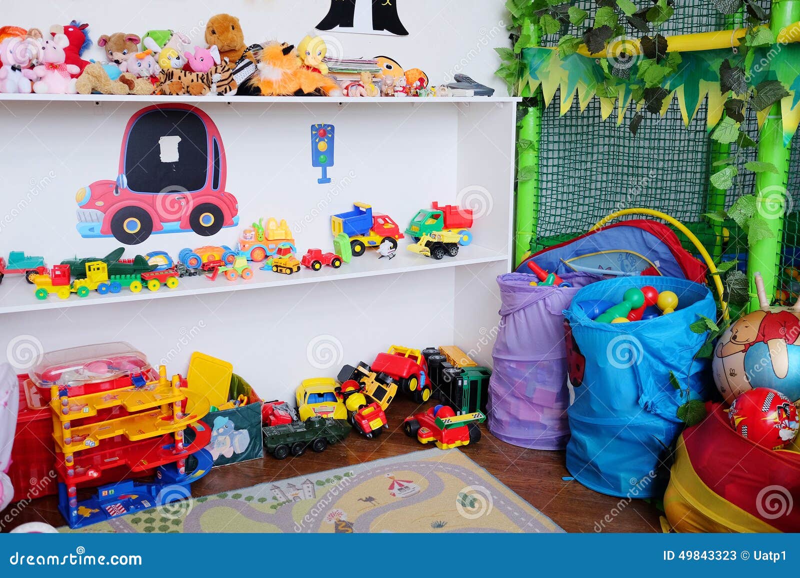 Empty children s playroom stock image. Image of spoon - 49843323