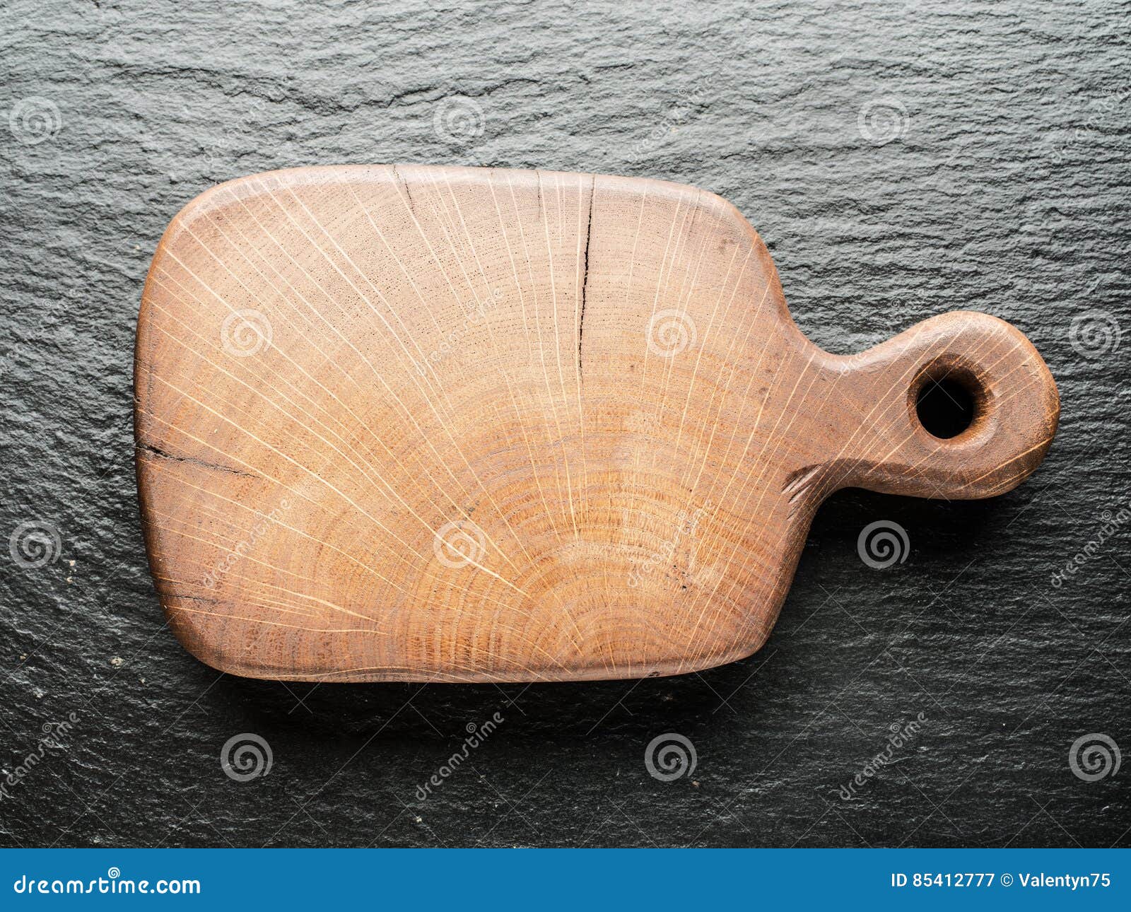 Empty Chopping Wooden Board. Stock Image - Image of copy, background ...