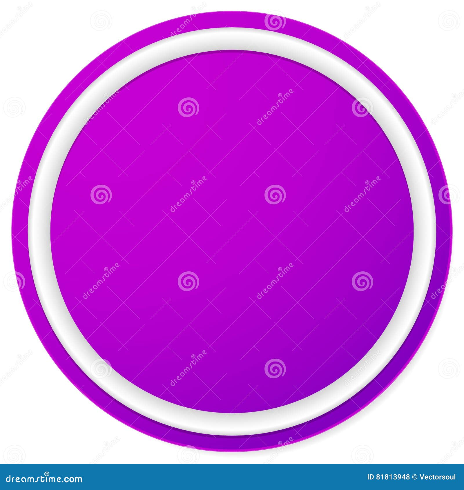 Empty Circle Storefront Or Podium With Lighting And A Big Window Stock ...