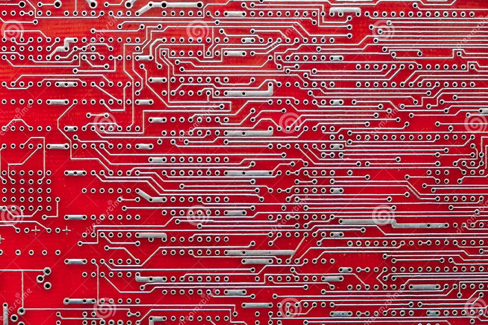Empty Circuit Board, Pcb Printed Technology, Digital Stock Photo ...