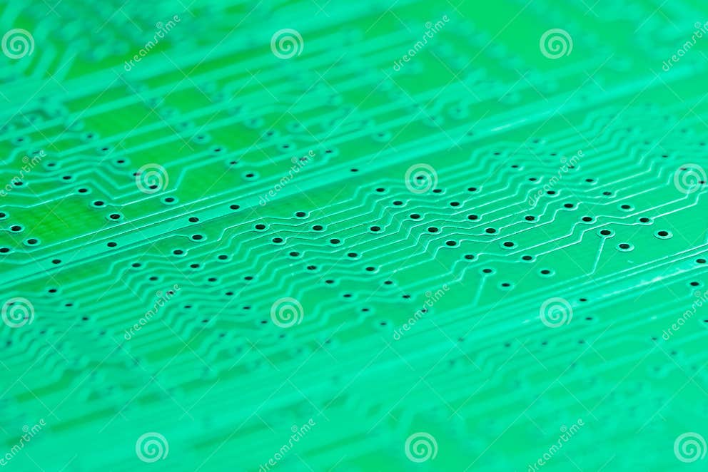 Empty Circuit Board, Pcb Printed Technology, Integrated Stock Photo ...