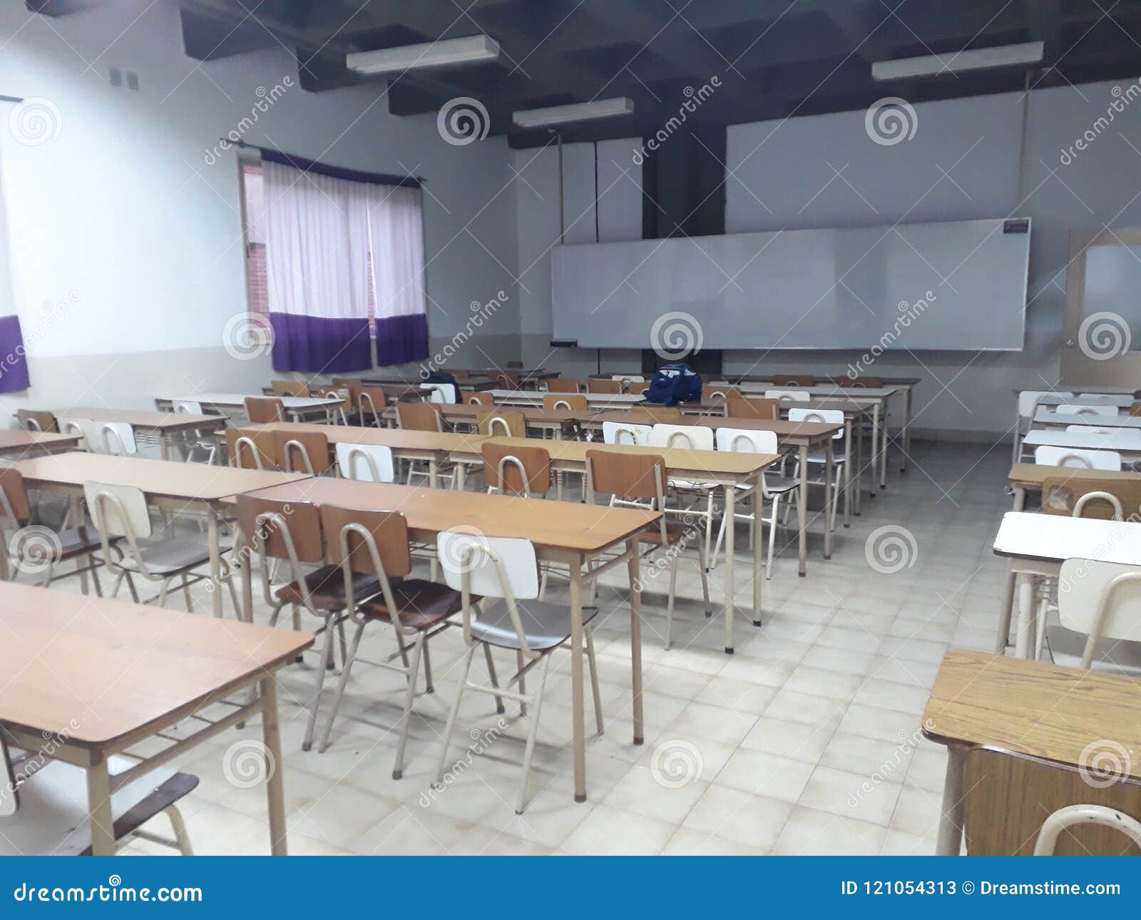 Empty Class Room stock image. Image of empty, student - 121054313